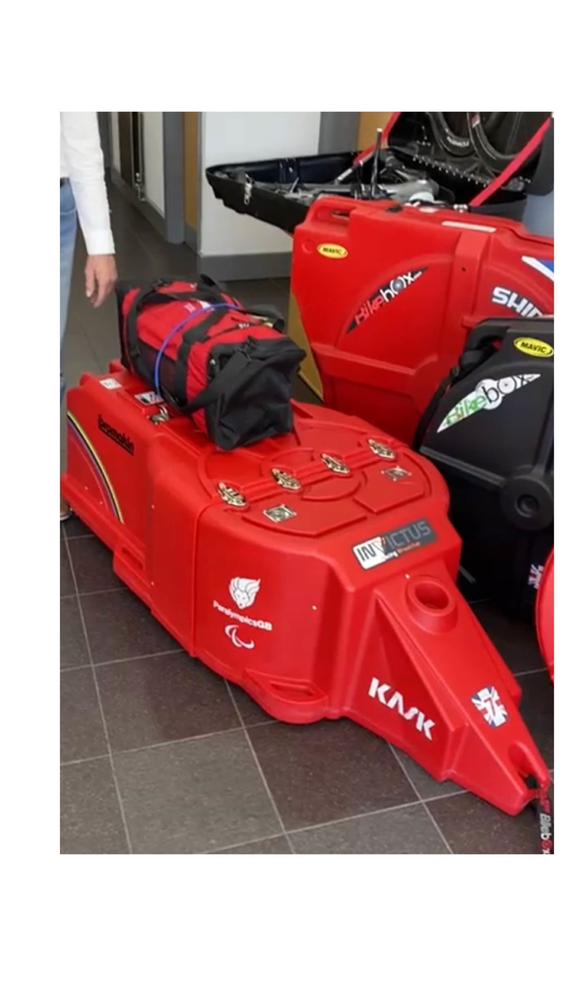 Invictus Racing WheelChair Bikebox | Bike Box Alan USA