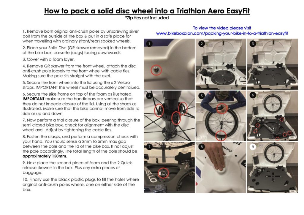 How-to-pack-a-solid-disc-wheel-into-a-traithlon-aero-easyfit (1) | Bike ...